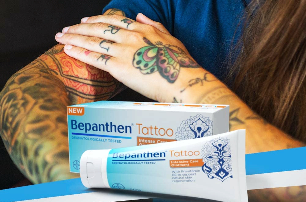 Бепантен Тату - новое средство заживления татуировок |alltatoo.com